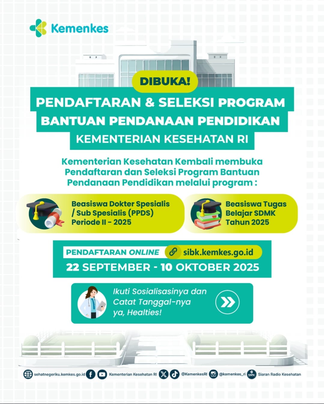 SIBK | Sistem Beasiswa Pendidikan Kesehatan